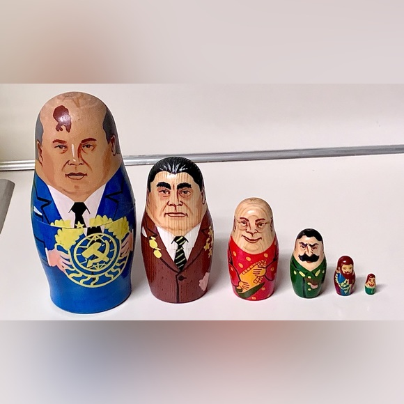 Art | 198s Vintage Soviet Era Hand Painted Wooden Historic Russian ...